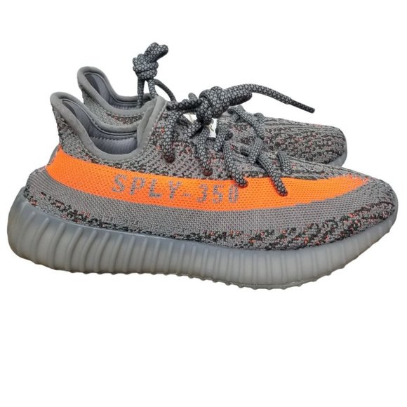 adidas | Shoes | Adidas Mens 5 Gray Beluga Reflective Yeezy Boost 35 V2 ...
